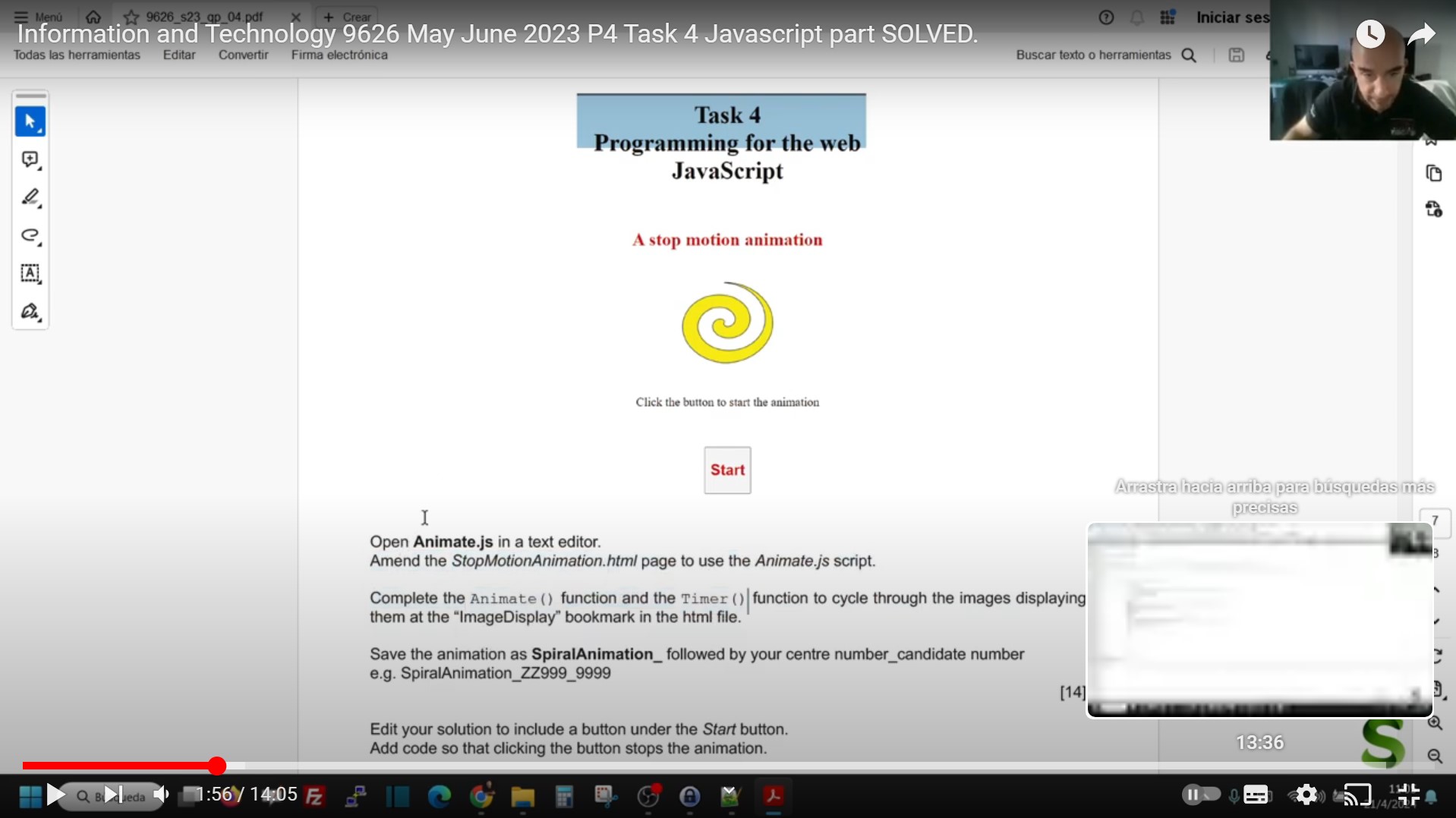 Ejemplos de exámenes de Information Technology 9626 past papers parte ...
